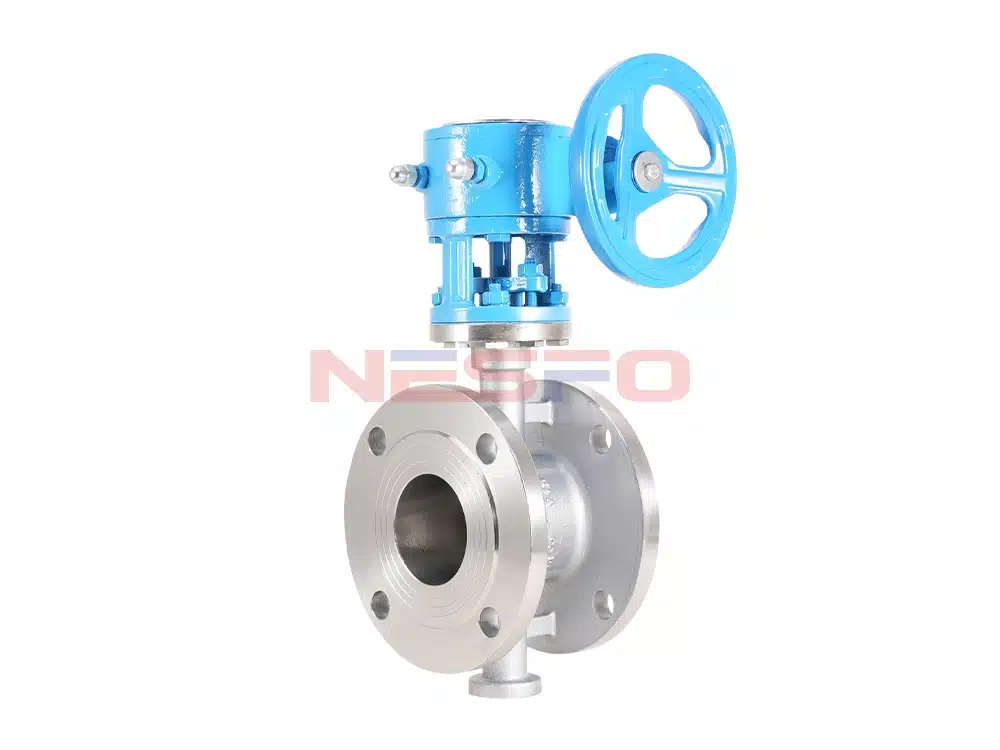 Cast steel hard seal flange butterfly valve D343H-16C