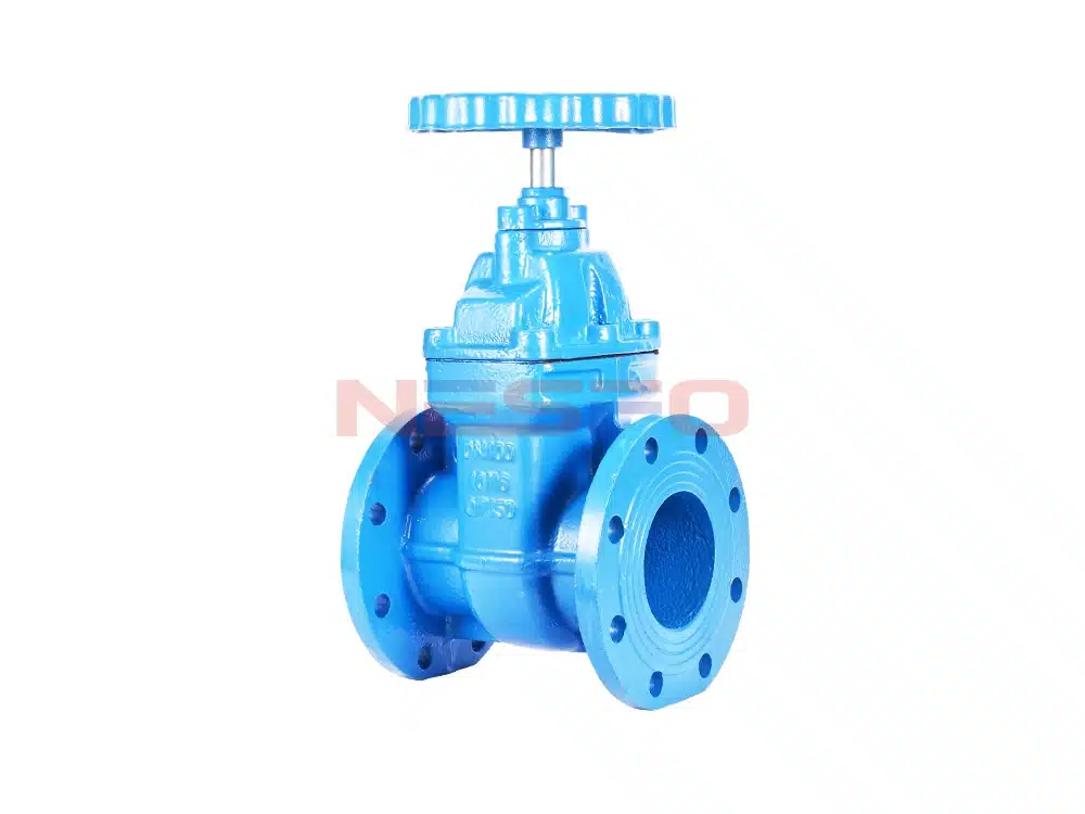 Ductile iron copper core flanged gate valve Z41T-16Q