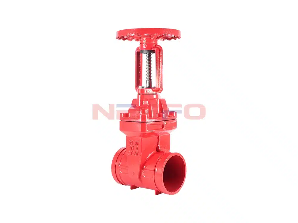 Trench gate valve