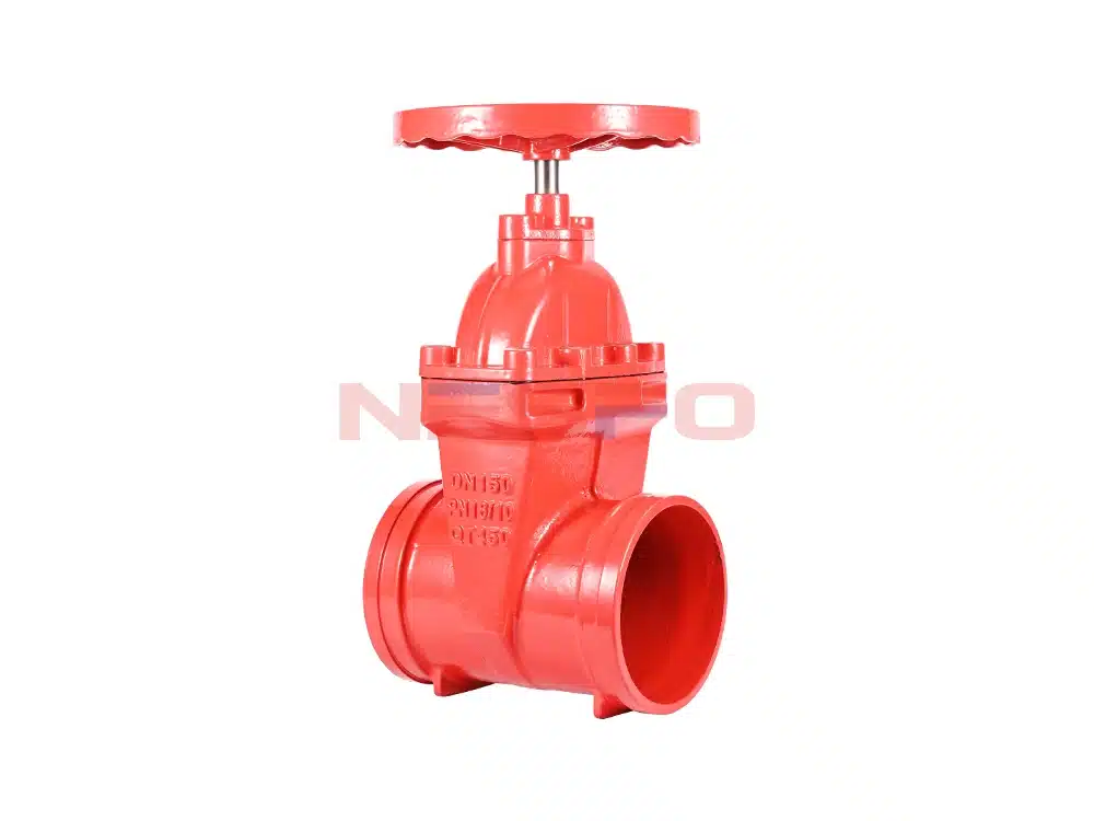 Trench gate valve